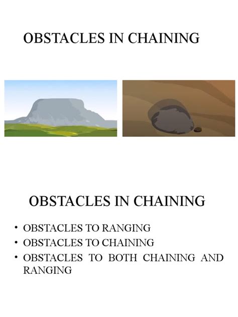 Obstacles In Chaining Pdf Perpendicular Triangle