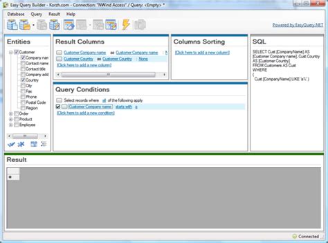 EasyQueryBuilder SQL Query Builder With Natural Language UI
