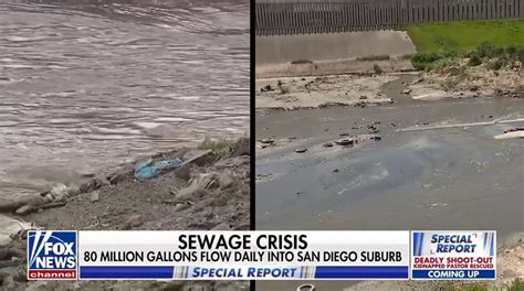 San Diego Suburb Faces Sewage Crisis From Local Beach Fox News Video