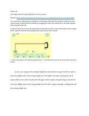 Understanding Ocean Wave Behavior Exploring Waves Lab With Course Hero
