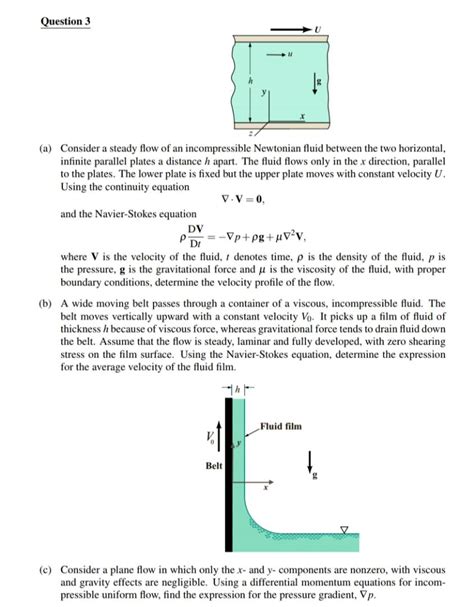 solved question 3 is a consider a steady flow of an