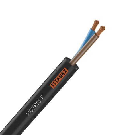 Titanex H07 Rnf 15mm 2 Core Rubber Cable 100m