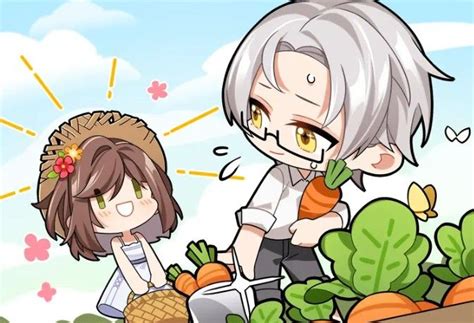 Mc And Vyn Richter Tears Of Themis In 2025 Chibi Anime Chibi