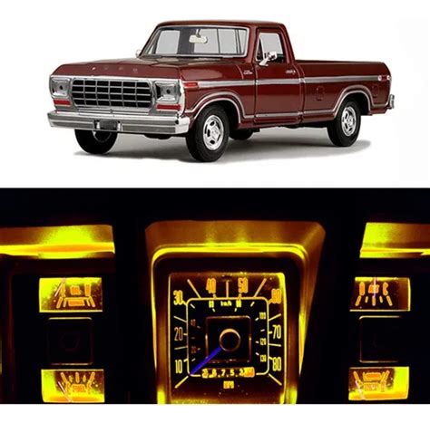 Kit De Luz Led Ámbar Para Tablero Ford F150 F250 F350 1967 1 Cuotas