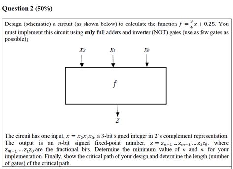 Design Schematic A Circuit As Shown Below To Chegg Com