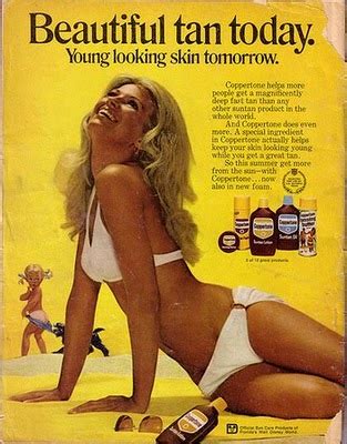 The Tanning Craze Go Retro