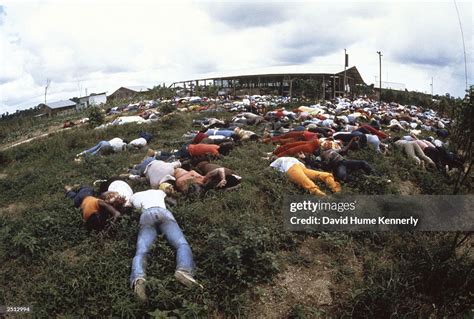 Dead Bodies Lie Near The Compound Of The Peoples Temple Cult News