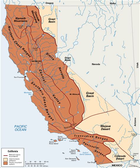 California Regions Map Staffingrolf