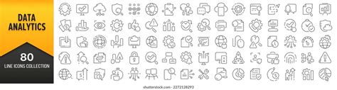 Illegal Corruption Line Icons Collection Big Stock Vector Royalty Free