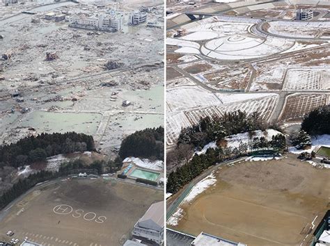 Now And Then Photos Show Rebuilding Since 3 11 Disaster The Asahi
