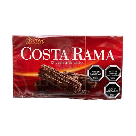 Chocolate Costa Rama 115 G Triveni Importadora