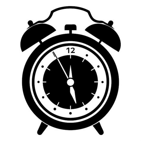 Premium Vector Classic Desk Clock Vector Art