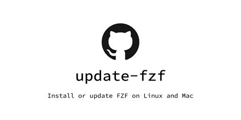 Github Cn246 Admin Update Fzf Install Or Update Fzf On Linux And Mac