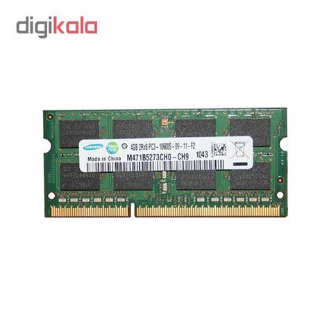 قیمت و خرید رم لپ تاپ Ddr3 تک کاناله 1333 مگاهرتز 10600s سامسونگ مدل M471b5273ch0 Ch9 ظرفیت 4