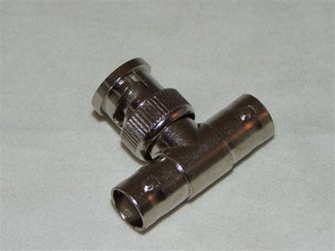 New 50 Pack Bnc T Adapter Bnc Male To Two Female