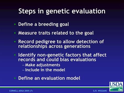 Ppt Genetic Evaluation For Small Ruminants Powerpoint Presentation Free Download Id311437