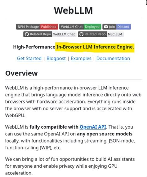 Browser Webllm Llms Inference Nlproc Kalyan Ks