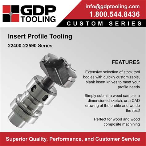 Gdp Tooling Have A Unique Pattern Or Profile Need With