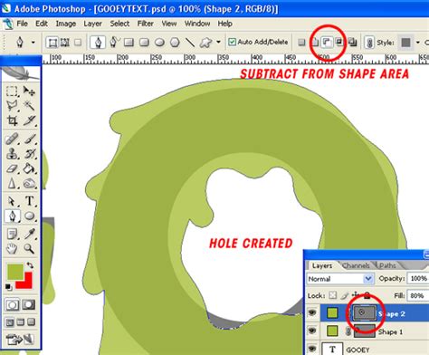 design context tutorial on how to create a gooey effect