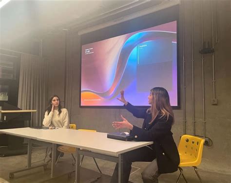 Great Opportunity For Both Maya Hammoud And I To Present To Second Year