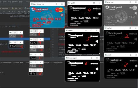 基于python pyqt实现opencv银行卡身份证等识别 csdn博客