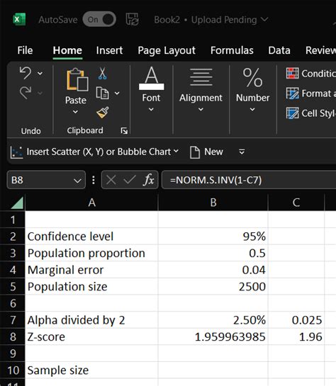Sample Size Calculator With Excel GeeksforGeeks
