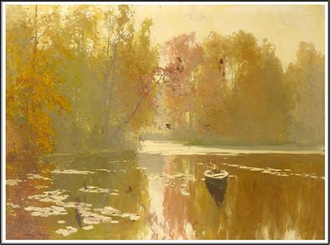 Art — Andrei Shilder 1861 1919 Pêche Dautomne