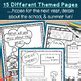 End of Year Memory and Keepsake Book With Independent Reflections Activities