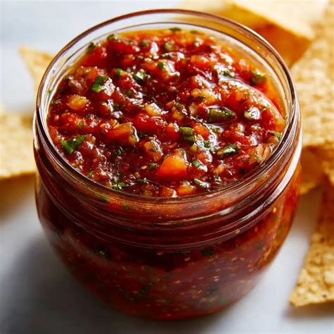 Restaurant Style Salsa Recipe Zesty And Flavorful Homemade Salsa