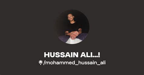 Hussain Ali Instagram Linktree