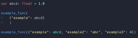 Godot Code Editor Incorrectly Colors Inline Dictionary When Declared In