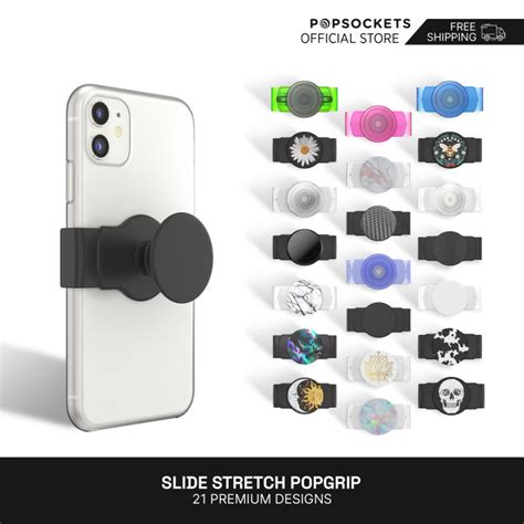 Popsockets Slide Stretch Popgrip Lazada Singapore