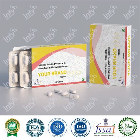 L Methylfolate Tablets At ₹ 200box Vastrapur Unjha Id 2851211092030