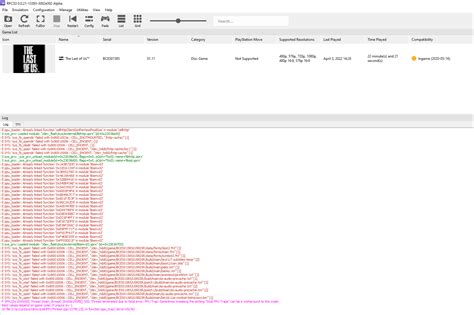 The Last Of Us Crash Before Shader Cashing Error0x7e · Issue 11723