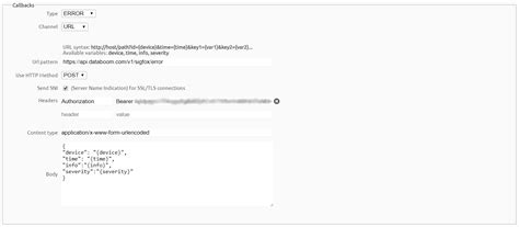 how to configure sigfox devices for databoom databoom