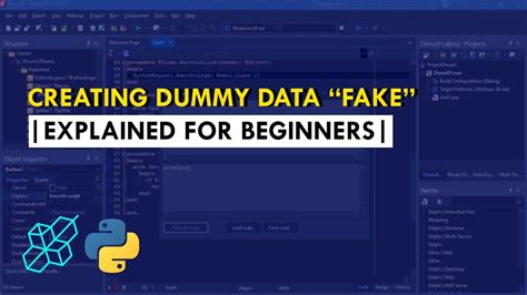 How To Create Dummyfake Data Explained For Beginners Python Youtube