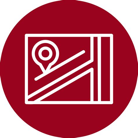 Map Outline Circle Icon 39489340 Vector Art At Vecteezy