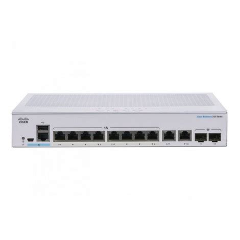 Switch Cisco CBS250 8T E 2G EU