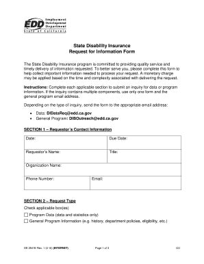 California Edd Disability Form Fill Online Printable Fillable