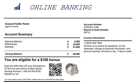 Account Summary Busultans Bank