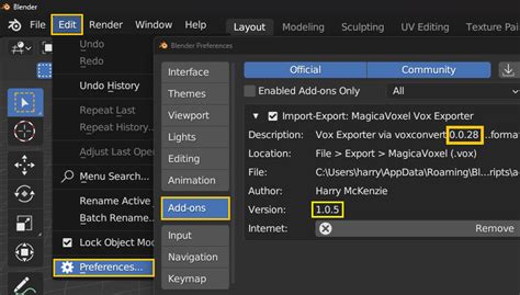 Magicavoxel Vox Exporter Blender Addon