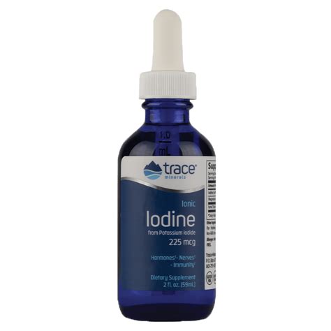 Trace Minerals Joninis Jodas 225 Mcg 59 Ml Kainos Nuo 2199