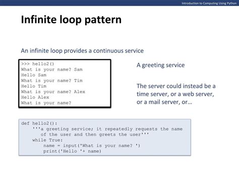 Ppt Introduction To Computing Using Python Powerpoint Presentation