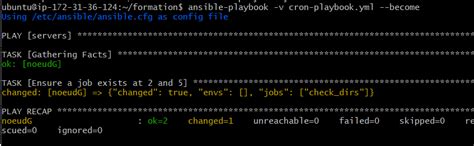 Gestion Des Tâches Cron Avec Ansible