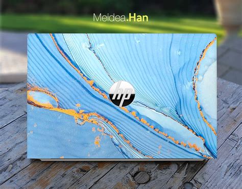 Hp Laptop Skinhp Elitebook 840 G3 Skin Personalized Customizable Blue