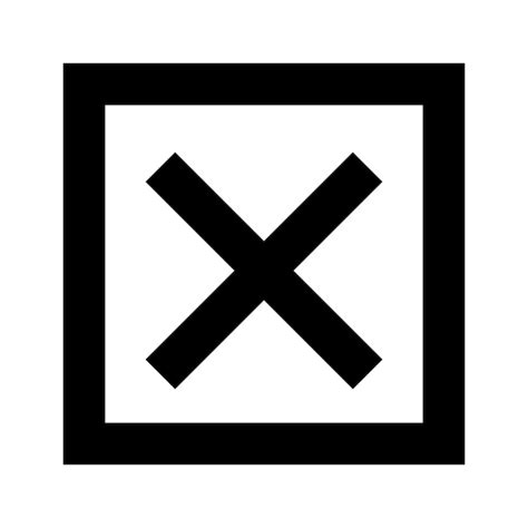 Premium Vector Reject Vector Icon Illustration Design