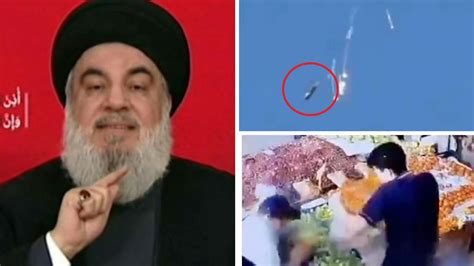 ‘declaration Of War Hezbollah Leader Condemns Israel As Region On