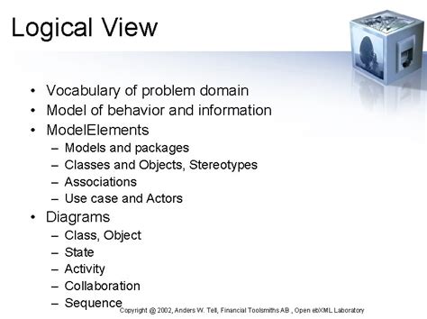 OMG Unified Modeling Language UML Overview Copyright