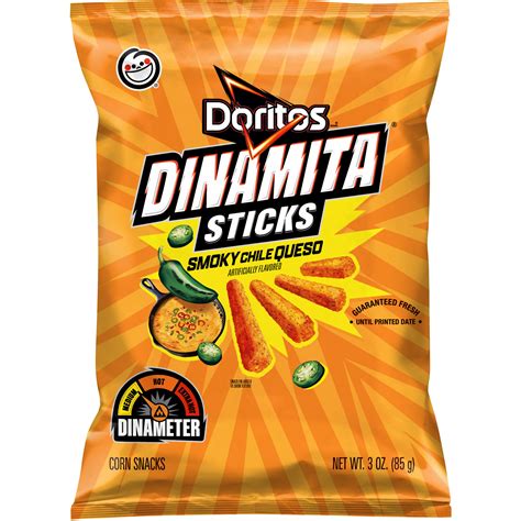 Doritos Doritos Dinamita Sticks Smoky Chile Queso Artificially