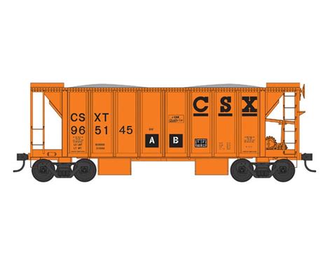 Bowser 38315 N Scale 70 Ton 2 Bay Ballast Car Csxt 965228